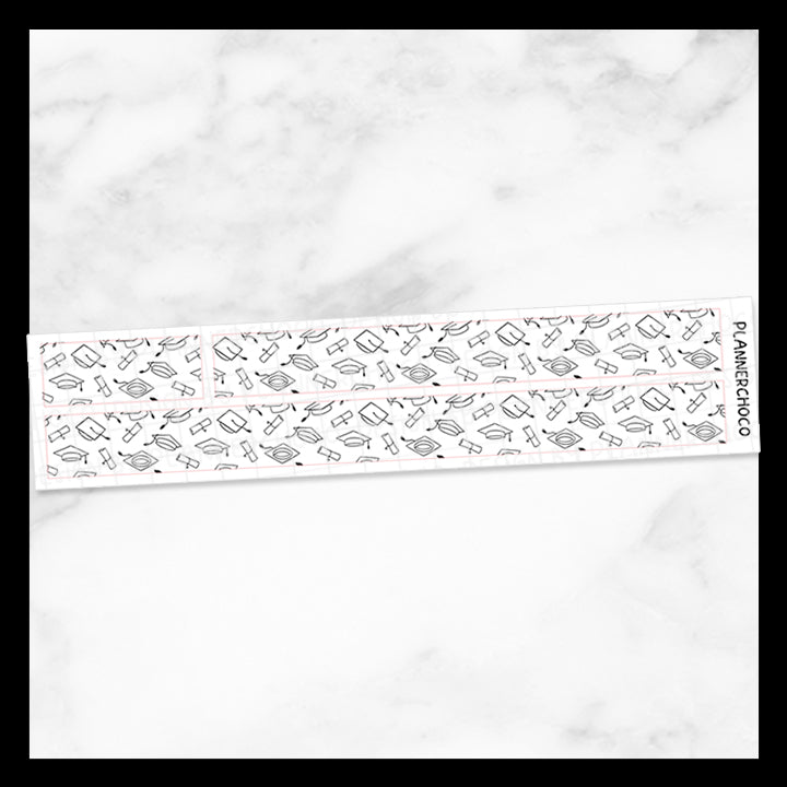Graduation / Washi 4.0 / Foiled – plannerchoco