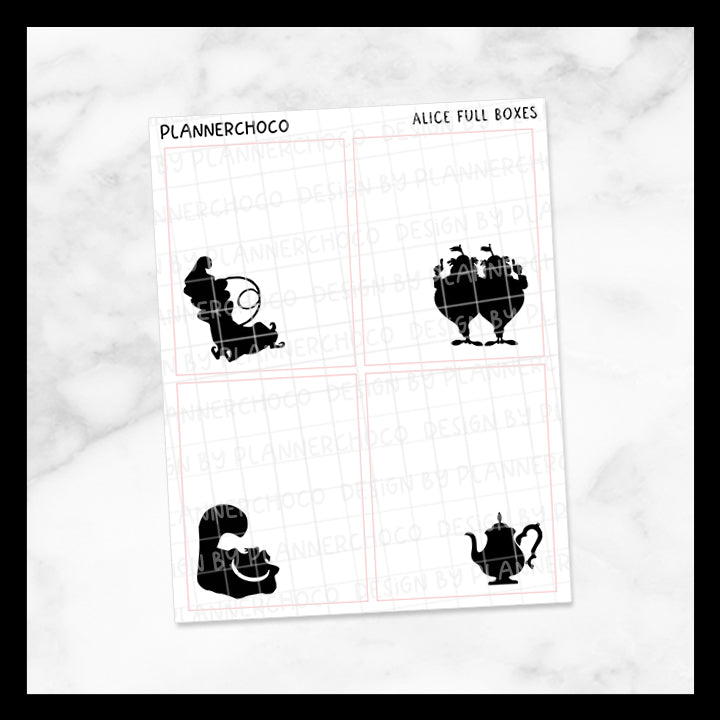 Alice / Deco Full Box 2.0 / Foiled – plannerchoco