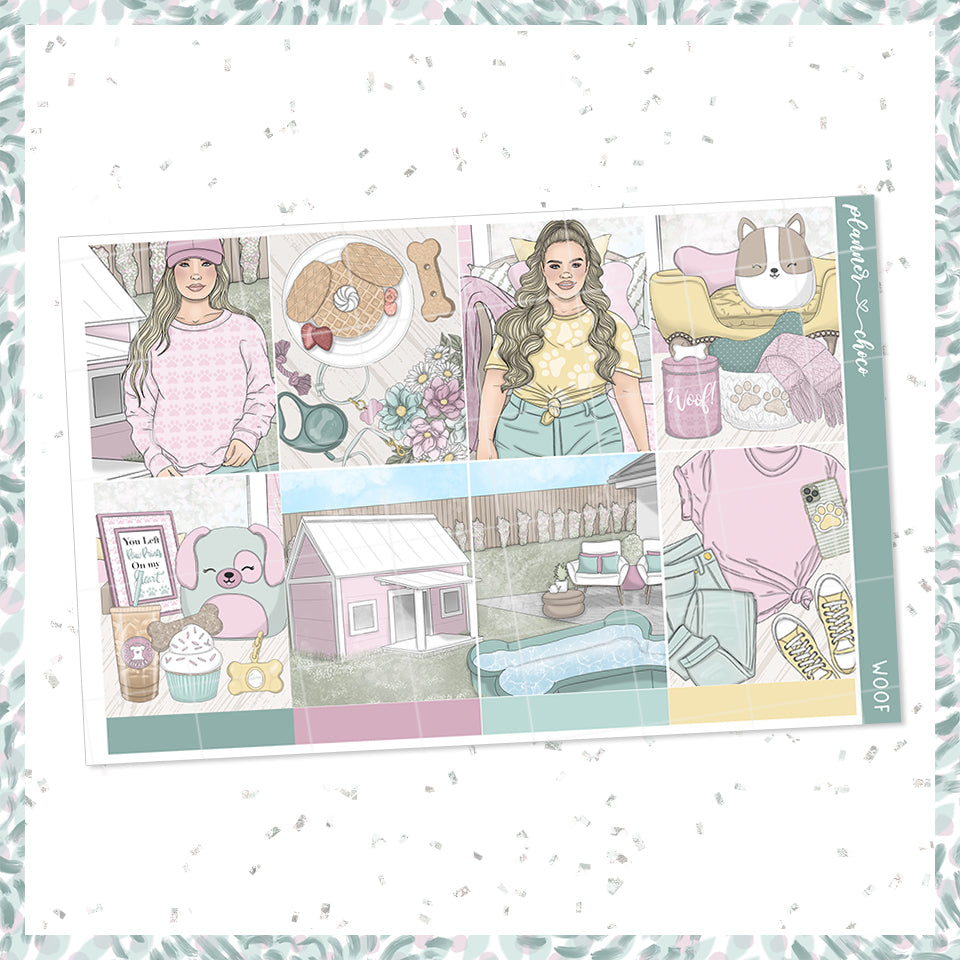 Woof / weekly kit – plannerchoco